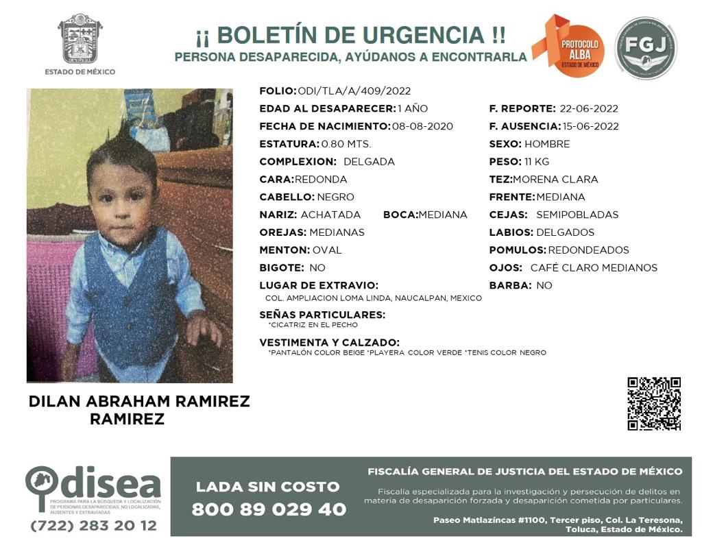 Dilan Abraham Ramírez Ramírez está desaparecido. Ayuda difundiendo ...